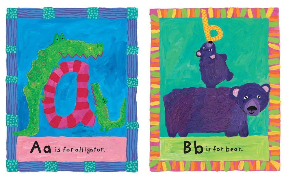 Alligator Alphabet Board Book – Diaper Lab
